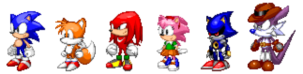 [Re-Usable] - SRB2 v2.2.5-v2.2.13 Vanilla Characters (Custom Skins) | SRB2 Workshop